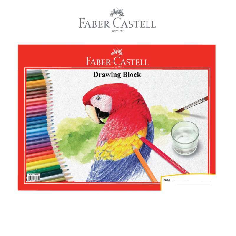 Jual Faber-Castell Drawing Book / buku gambar A4 di Seller Faber ...