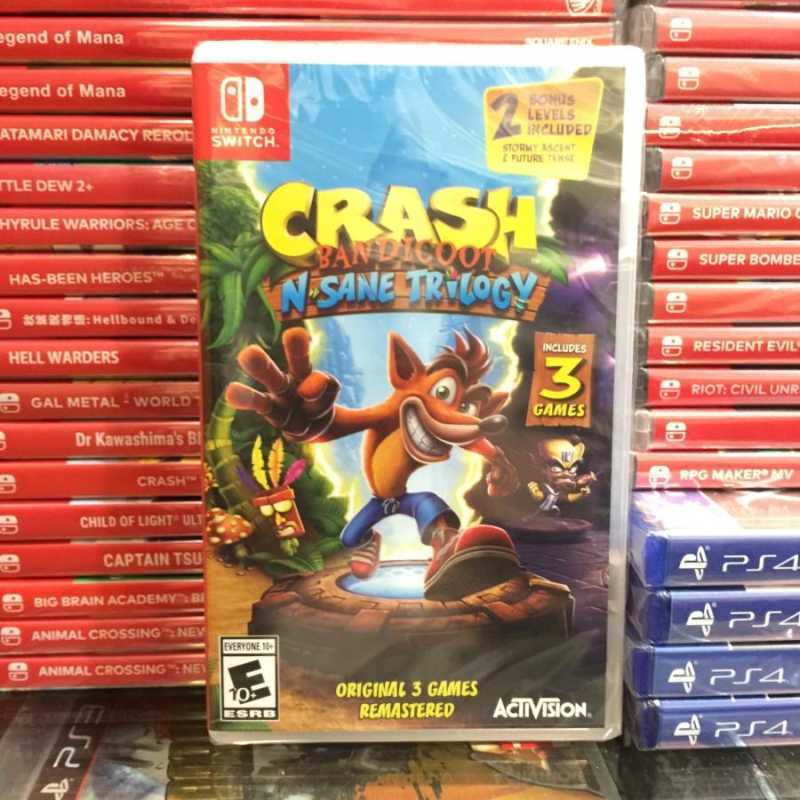 Jual Crash Bandicoot N Sane Trilogy Nintendo Switch di Seller NXPShop ... Jual Crash Bandicoot N Sane Trilogy Nintendo Switch di Seller NXPShop ...