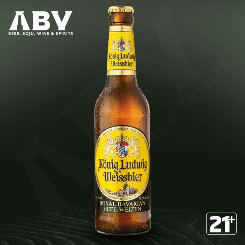 Jual Beer Konig Ludwig Weissbier Bottle 330ml di Seller AbvJakarta ...
