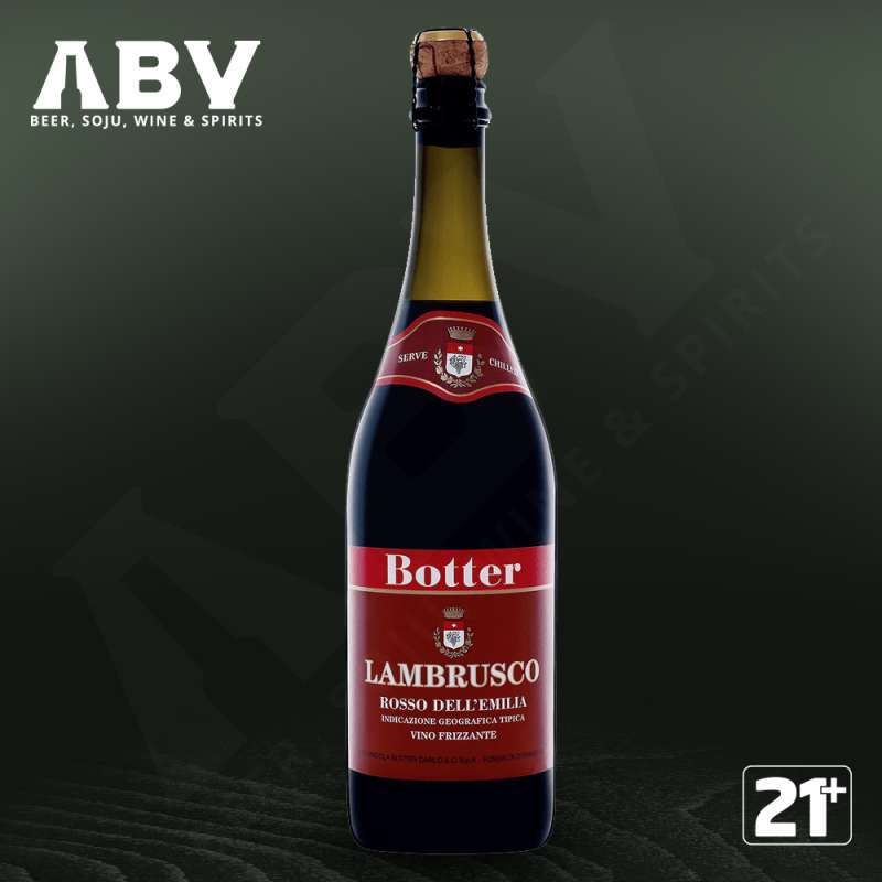 Jual Botter Lambrusco Dell'Emilia Rosso Italian Wine 750ml di Seller ...