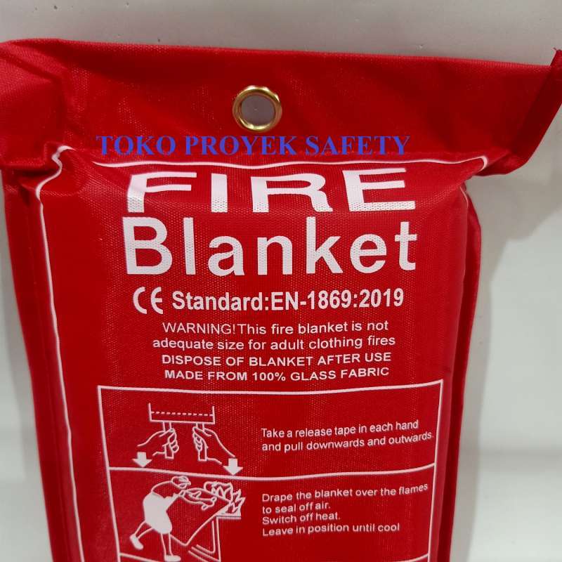 Jual Fire Blanket / Selimut Api 1,2 X 1,2 M Di Seller Toko Proyek ...