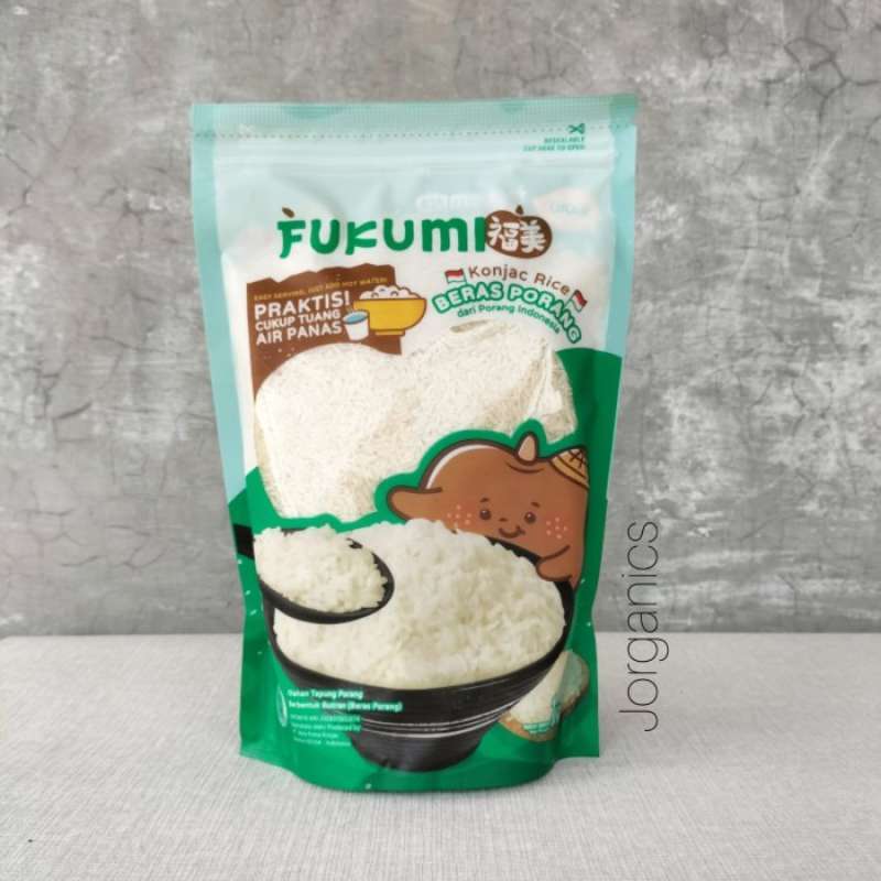 Jual FUKUMI Beras Porang Pouch 1 kg - Shirataki/ Konjac Rice di Seller ...