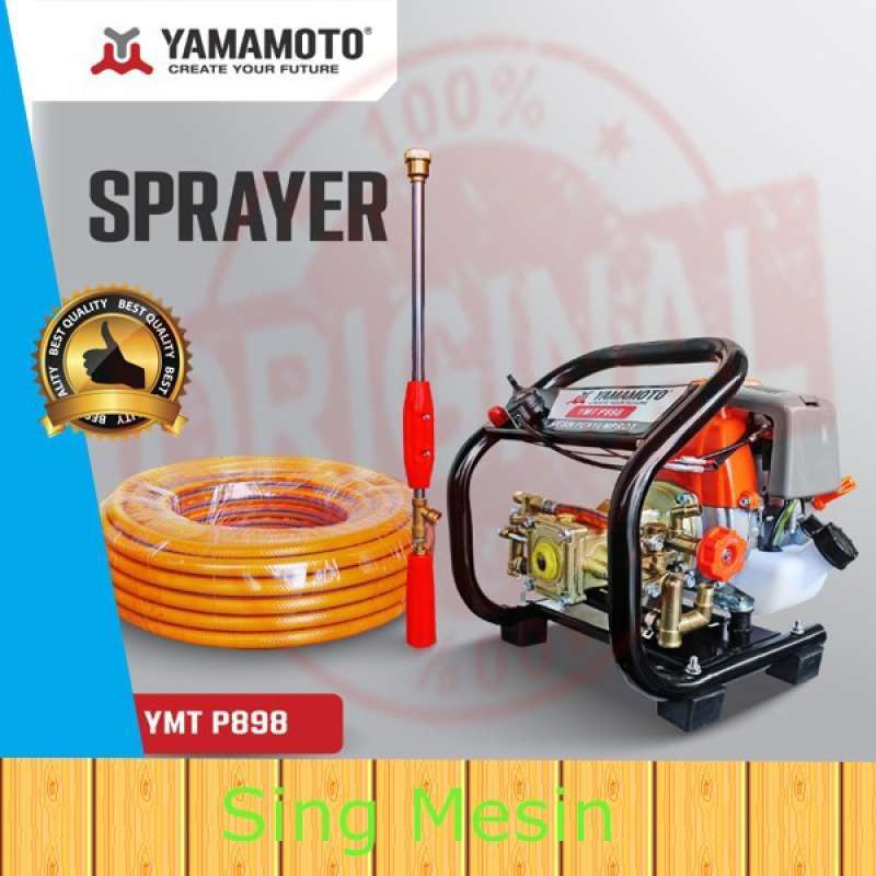 Jual Mesin Power Sprayer 4 tak Portable Yamamoto tipe P898 di Seller ...