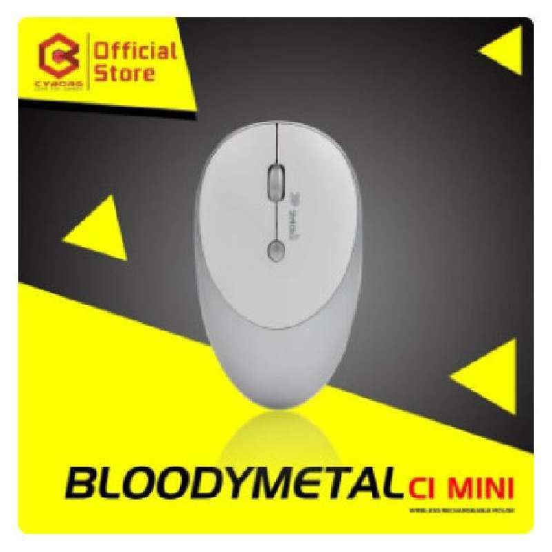 Jual Cyborg Mouse Wireless Rechargeable C1 Mini ( Bloodymetal ) di ...