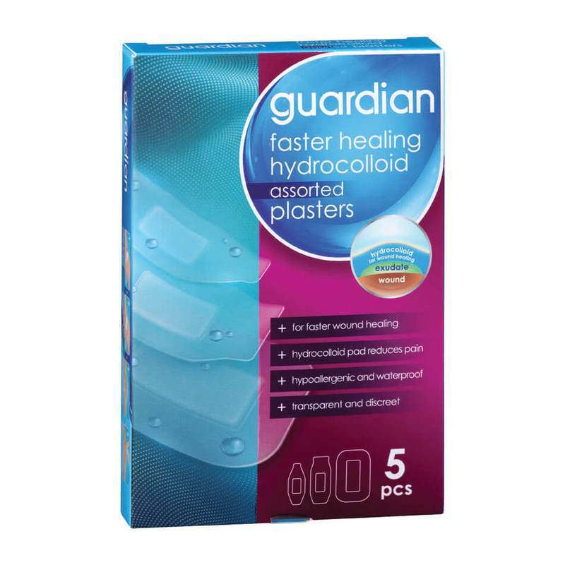 Jual Guardian Faster Healing Hydrocolloid Plasters Assorted 5s di ...