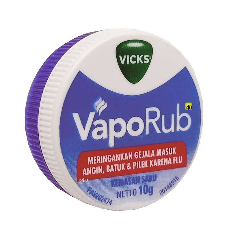 Promo Vicks Vaporub - Balsam Oles Kemasan Saku - 10gr Diskon 13% Di ...