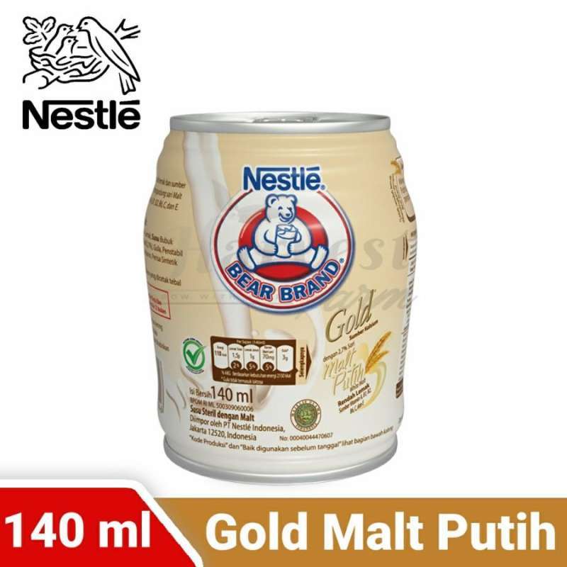 Jual BEAR BRAND - White Gold Malt - 140 ml di Seller Harvest Farm - Kota Jakarta Pusat, DKI ...