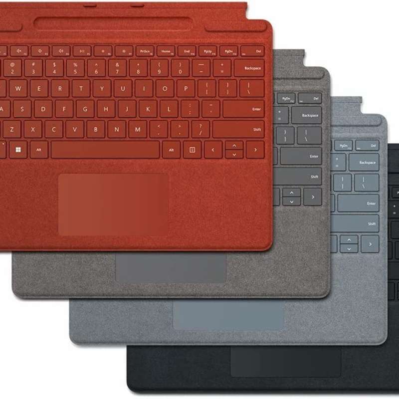 Promo Microsoft Surface Pro 8 / X Signature Alcantara Type Cover ...