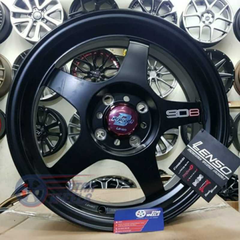 Jual Velg Mobil Lenso Project 90b R15x7 4x100 +32 Di Seller Star Wheels ...