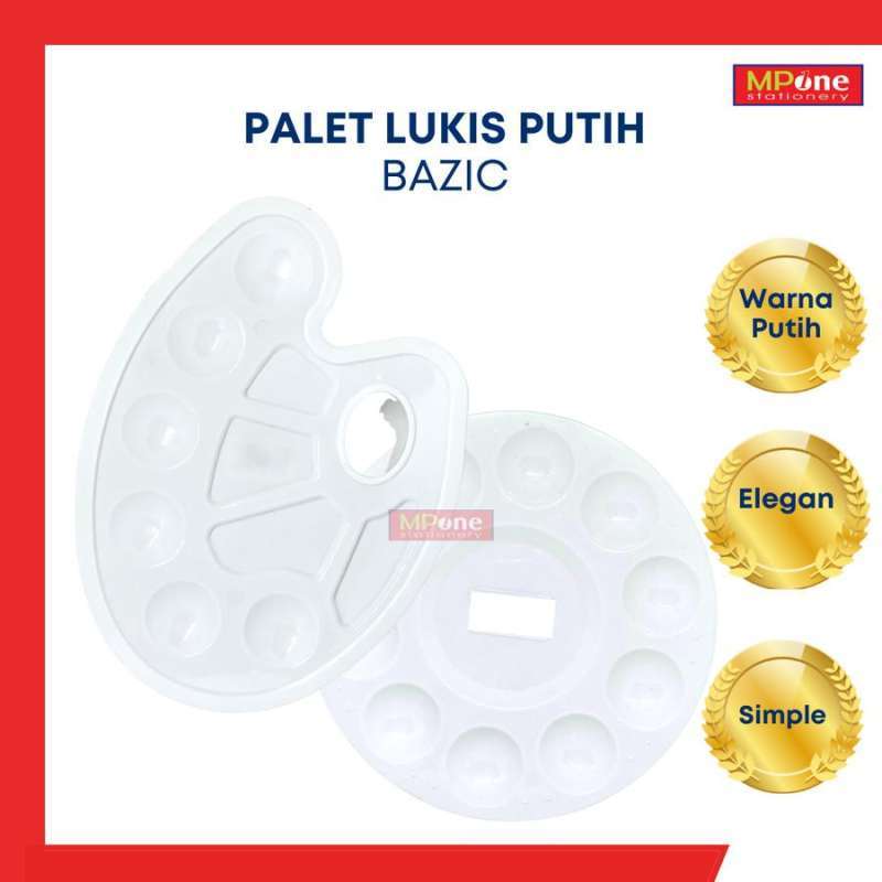 Jual Palet Lukis Putih / Palet Lukis Oval / Palet Cat Lukis di Seller ...