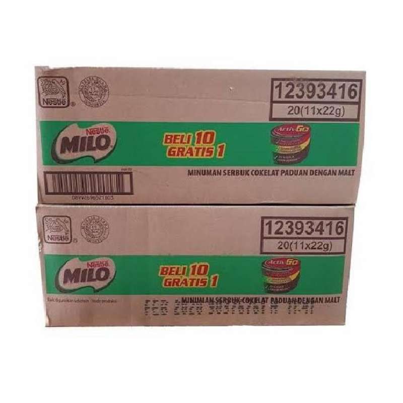 Jual milo sachet 22gr 1 karton di Seller Toko Ade Brata - Pengadegan ...