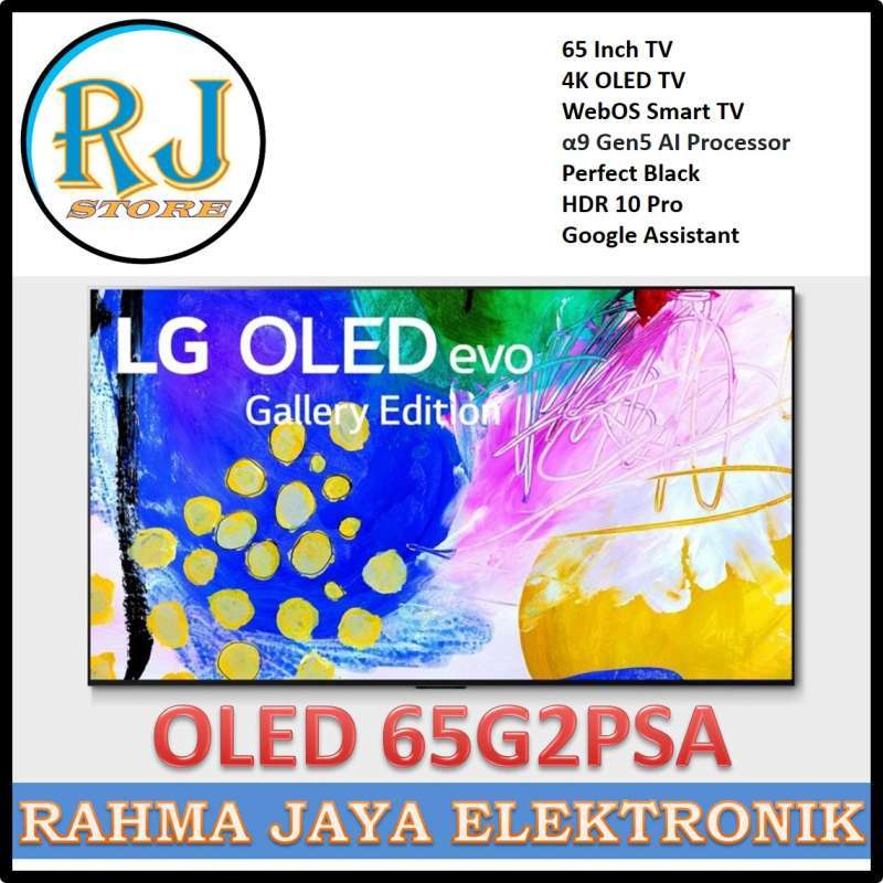 Promo LG 65G2 65 Inch TV α9 Gen5 AI Processor OLED EVO 65G2PSA Diskon ...