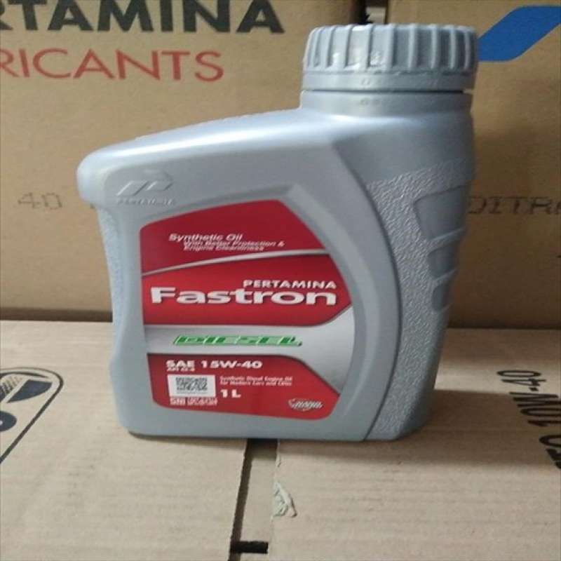 Jual Oli Mesin Mobil Diesel Fastron 15W-40 API CI-4 Asli Pertamina 1 liter di Seller Planet ...