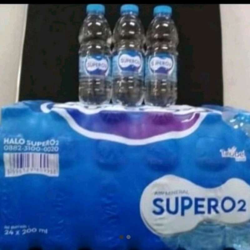 Jual Super O2 1 dus 24 botol 200 ml di Seller Depot Engkong - Kalimulya ...