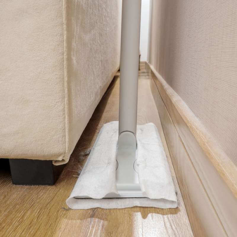 Jual ALAT PEL SAPU LANTAI LAP DEBU SWEEPER + REFILL TISU SEKALI PAKAI ...