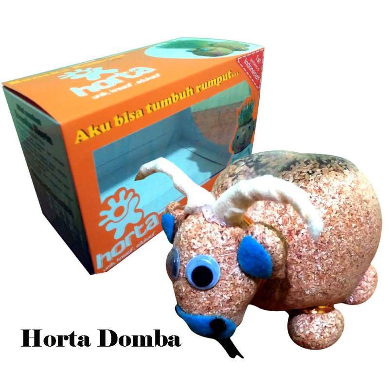 Jual Mainan Anak Unik & Edukatif Boneka Rumput Horta Domba - Paket ...