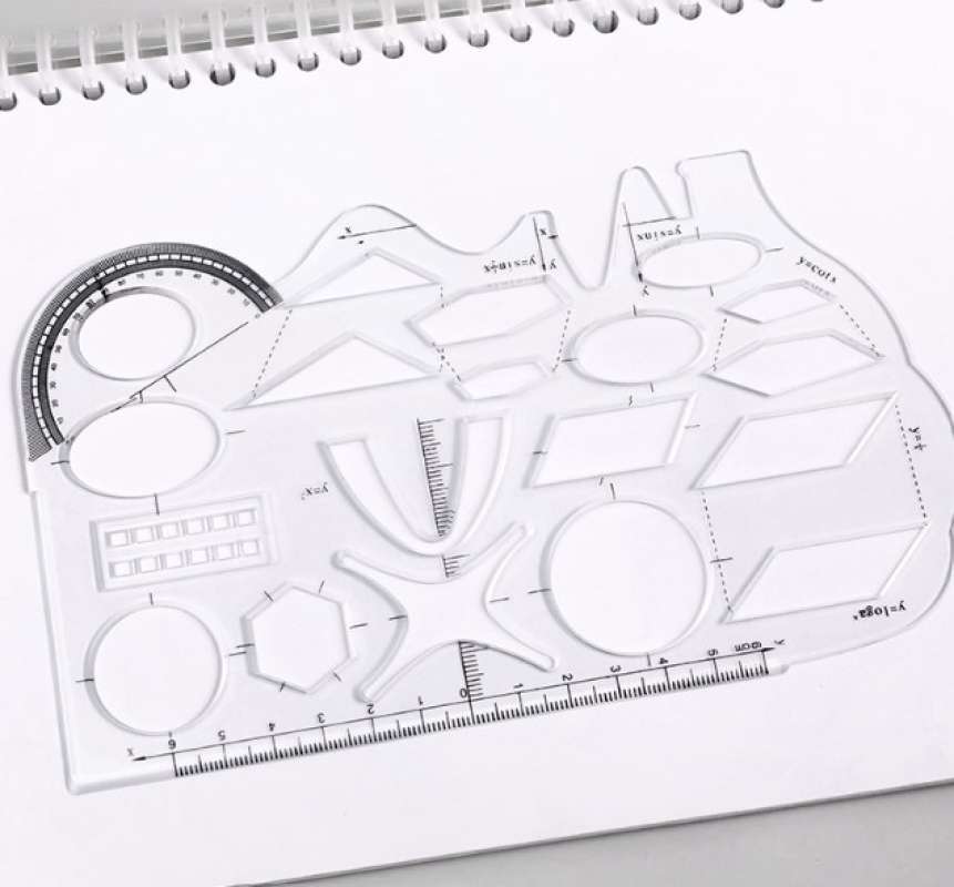 Jual Penggaris Geometri Multifungis Lentur Di Seller Shopies ...