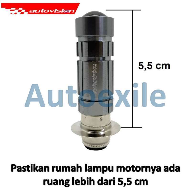 Jual Autovision Mini Bi Led Projector H6 M5 Kaki1 Ac DC Dual Colors ...