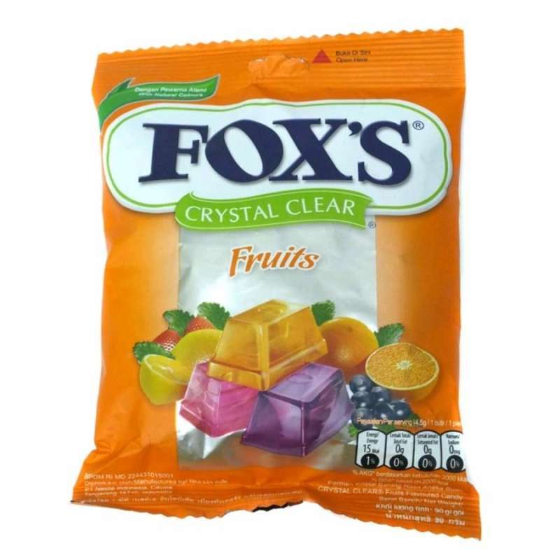 Jual Permen Fox Foxs Fox's Fruits Oval Candy 90gram 90 Gram Di Seller ... Jual Permen Fox Foxs Fox's Fruits Oval Candy 90gram 90 Gram Di Seller ...