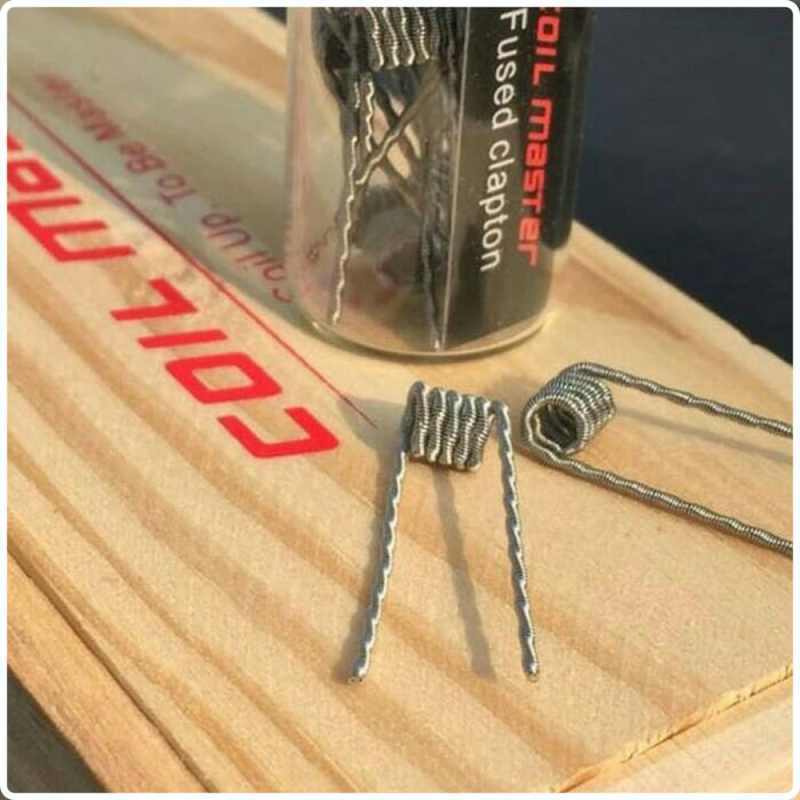 Jual Authentic Coil Master Coilmaster Kawat Coil Clapton Mix Twisted ...