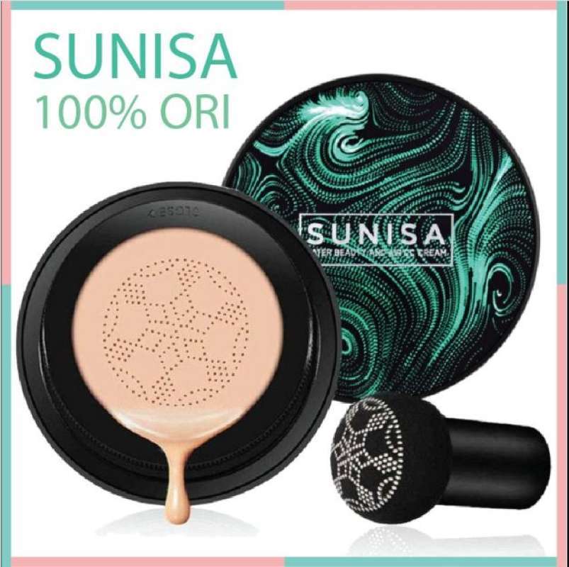 Promo 【bpom】sunisa Bioaqua X Sunisa Original 100% Air Cushion Bedak ...