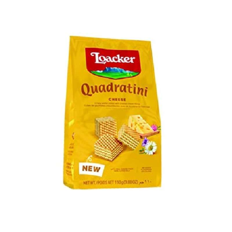 Jual Loacker Cheese Quadratini [110 G] Di Seller Nirwana Lestari Store - Gudang Blibli | Blibli
