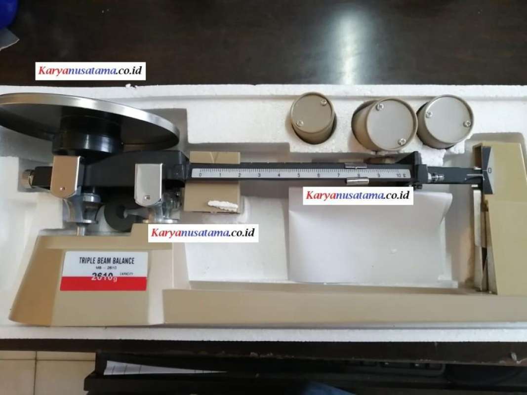 Jual Jual Timbangan Neraca Triple Beam Balance 2610g Merk Taiwan Di ...