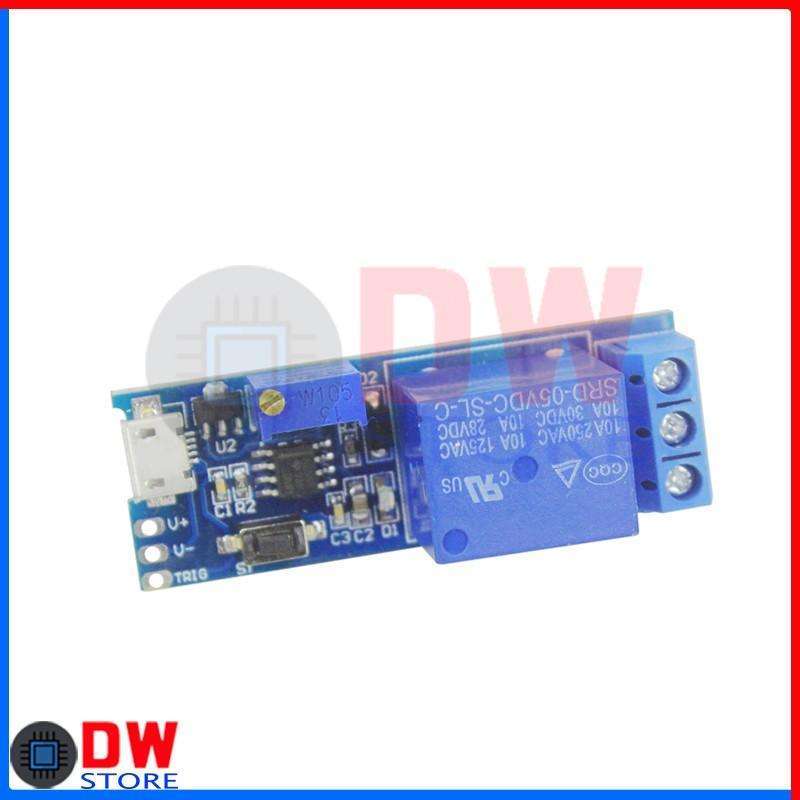 Jual Trigger Delay Relay Timer Switch Saklar Relay Tunda 5v-30v Usb ...