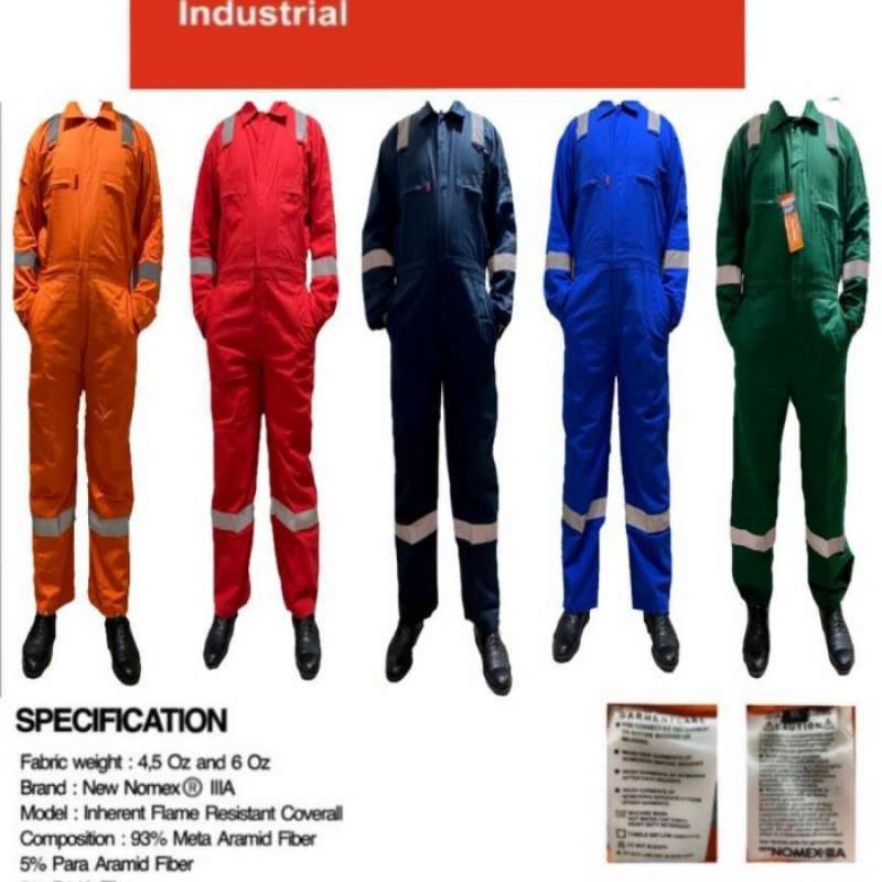 Promo coverall werpack New Nomex IIIA batu bara migas pertamina Diskon ...