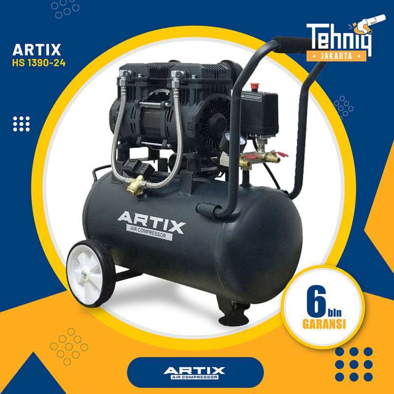 Jual KOMPRESOR LISTRIK ARTIX OIL LESS COMPRESSOR HS 1390-24 Kompresor ...