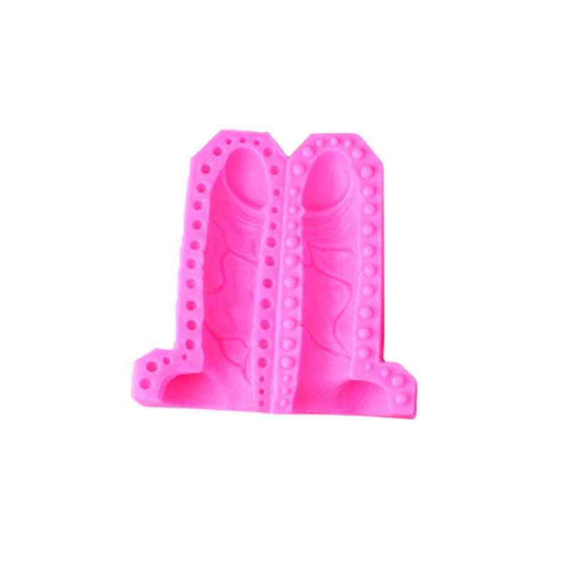 Jual 3D Adults Mould Men Penis Shaped DIY Solid Colr Sexy Male Organ ...