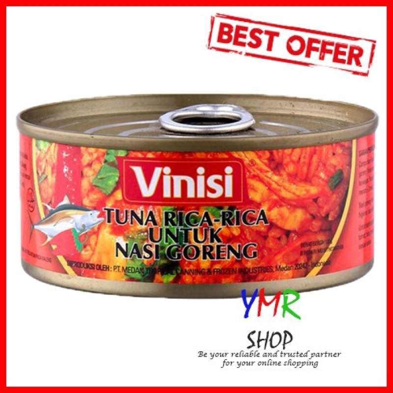 Jual (Satuan) Vinisi Daging Ikan Tuna Rica Nasi Goreng Kaleng Instan ...