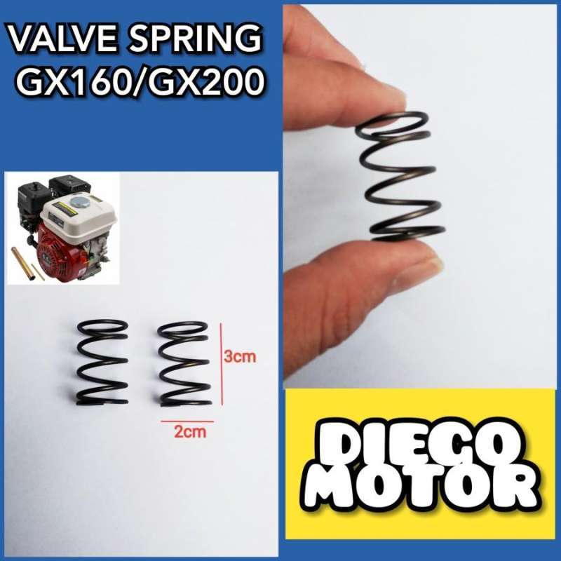 Jual Spring valve per klep mesin tipe Gx160 Gx200 dan genset 3000w di ...