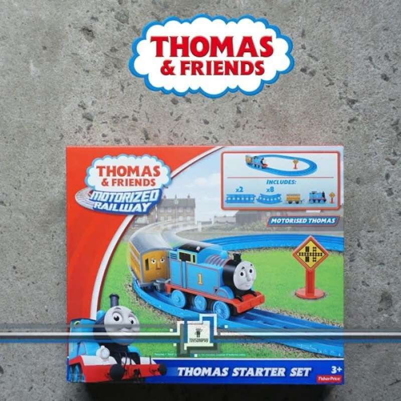 Jual Premium Thomas and Friends THOMAS STARTER SET Electronic Motorized Railway Terbatas di ...