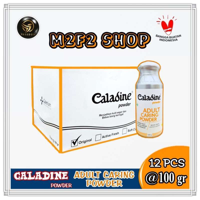 Promo Bedak Caladine Adult Caring Powder Original - 100 gr (Kemasan ...