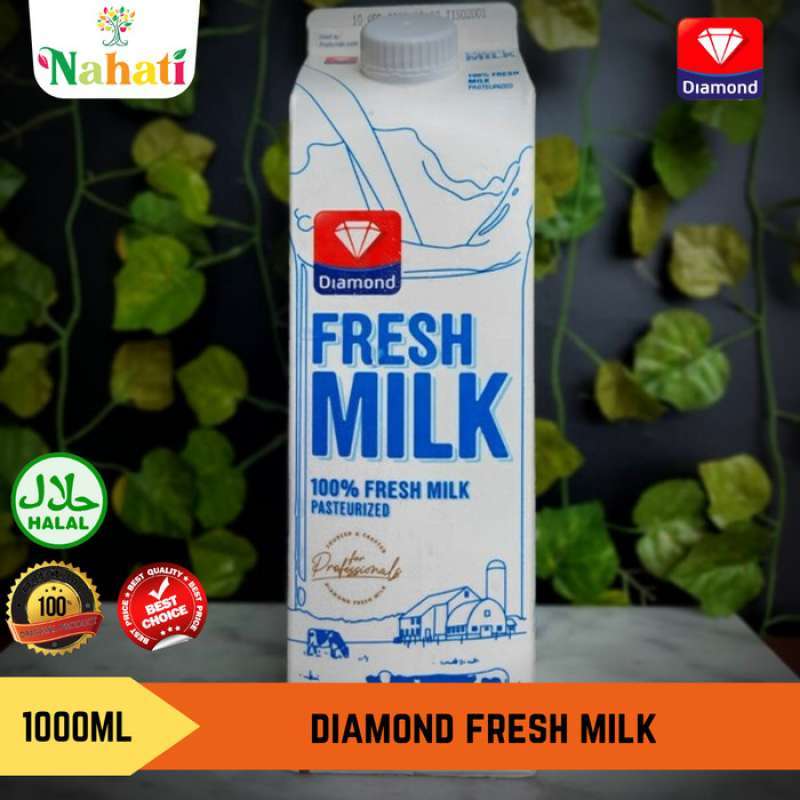Jual Diamond Fresh Milk 1l Di Seller Gobeef Id - Tanjung Barat, Kota ...