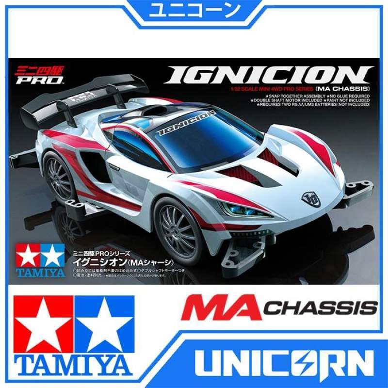 Jual TAMIYA MINI 4WD IGNICION / MA CHASSIS / 18657 ORIGINAL di Seller ...