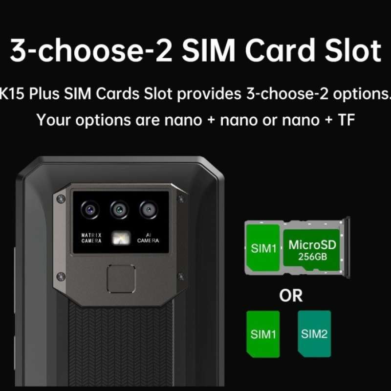 Jual Oukitel K15 Pro Plus 10000mah Nfc Fhd Global - Pro 6g/128g Di ...