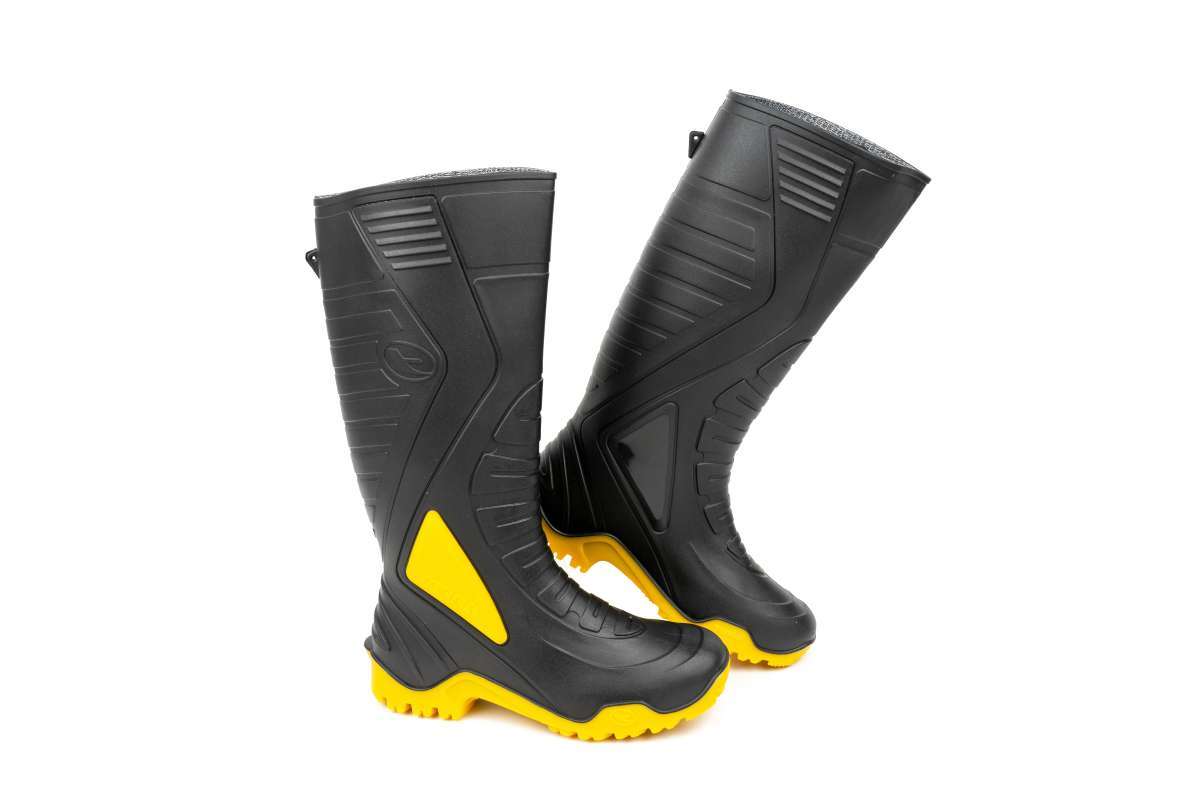 Jual Sepatu Boot Tinggi Ap Boots Ap Terra 3 Hitam-kuning Sepatu Motor ...