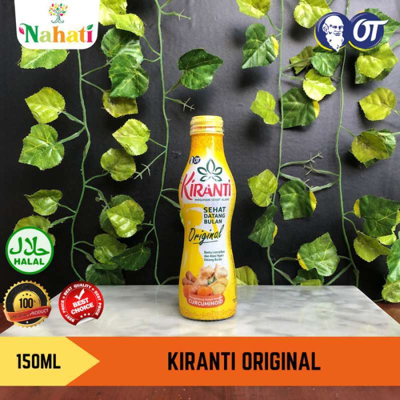 Jual Kiranti Minuman Sehat Datang Bulan Original 150ml di Seller Gobeef ...