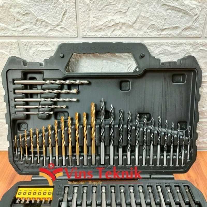 Promo Mata Bor Dan Mata Obeng Stanley Sta88548 Xj Set 100pcs Diskon