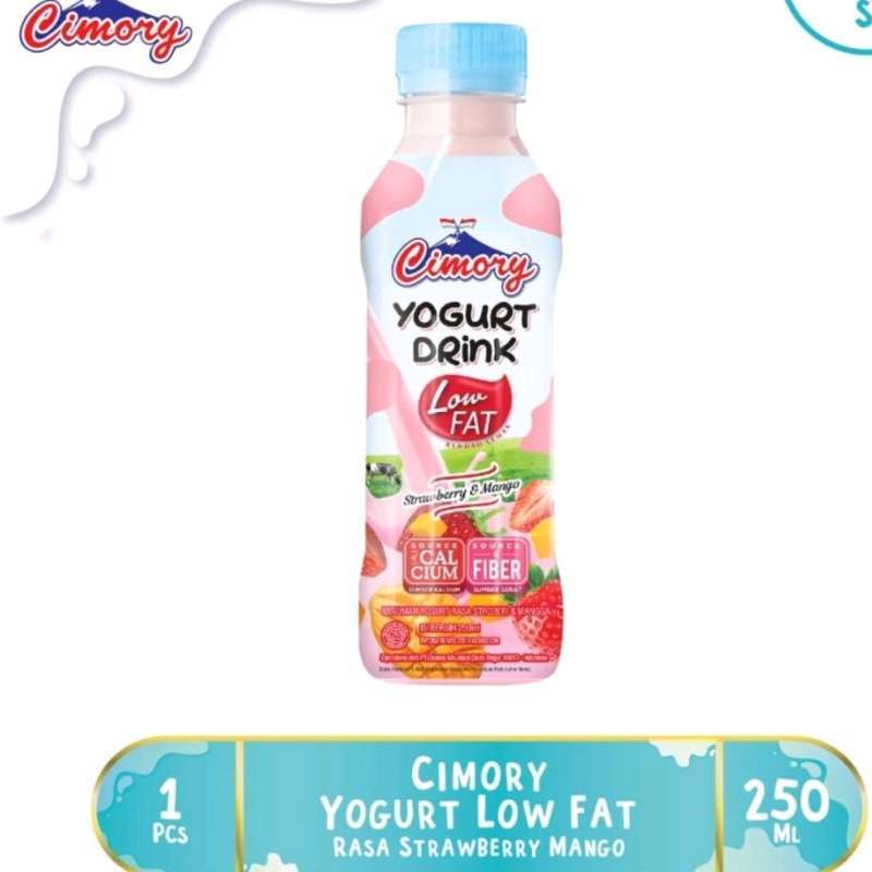 Jual cimory yogurt drink 250 ml low fat strawbery mango di Seller Dapur ...