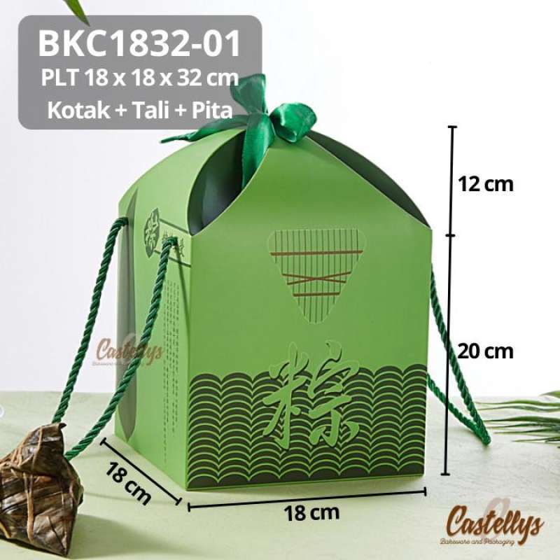 Jual Kotak Box Bkc1832 Bakcang Bacang Kicang Kue Cang Dragon Boat ...