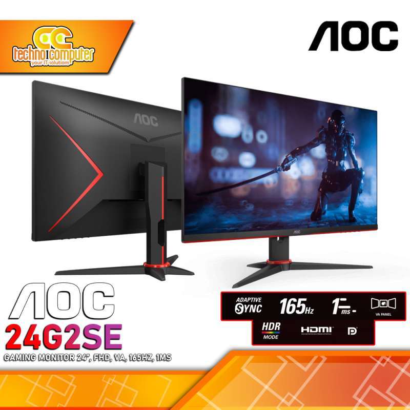 Jual Monitor Aoc 24g2se/70 Gaming Monitor - 24 Inch, Fhd (1920 X 1080 ...