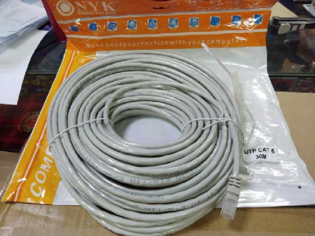 Jual Nyk Kabel Lan 30meter Cat6 Di Seller Mantap Baru - Mantap Baru - Kota Tangerang | Blibli