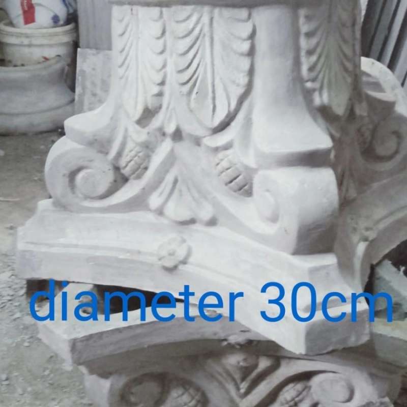 Jual mahkota kepala pilar GRC beton di Seller TERAWANGAN GRC BETON ...
