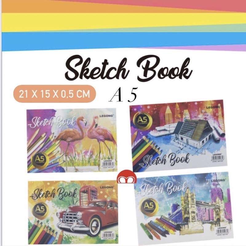 Jual Sketch Book A5 Lem Buku Sketsa Di Seller Mercy Stationery ...