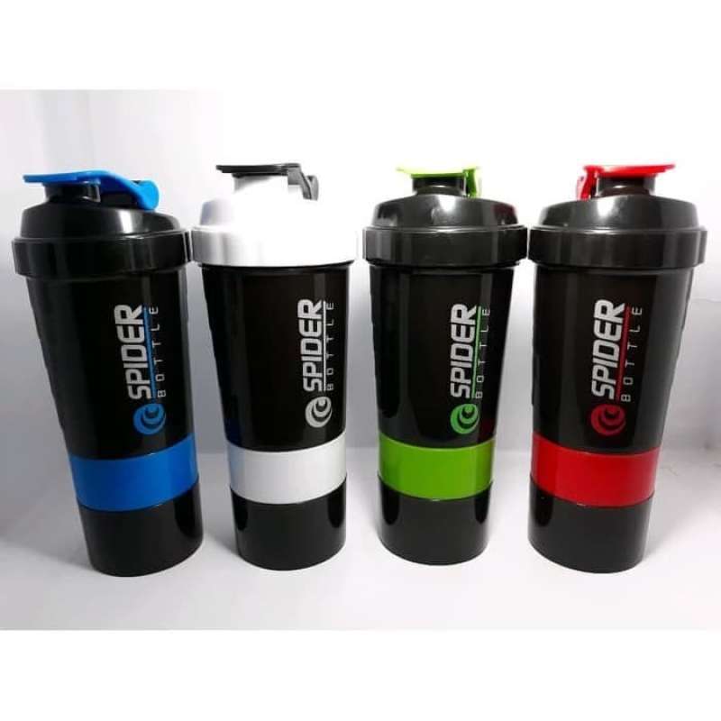 Promo Spider Botol Minum Shaker - Spider Bottle Shaker - Biru - Biru ...