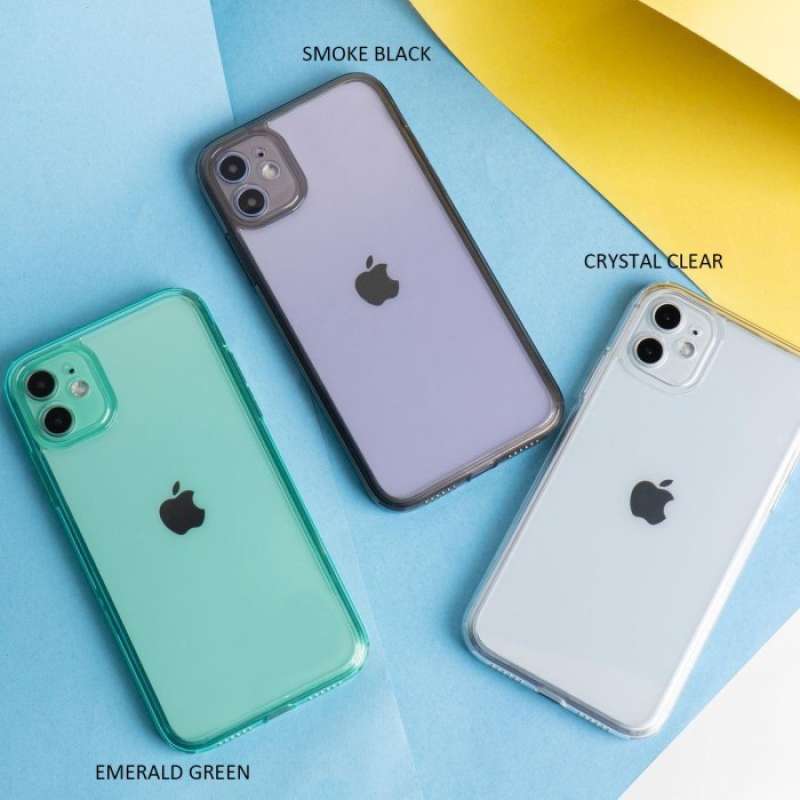 Promo NEW Case Back Glass iPhone 11 12 Mini Pro Max Square Flat Edge ...