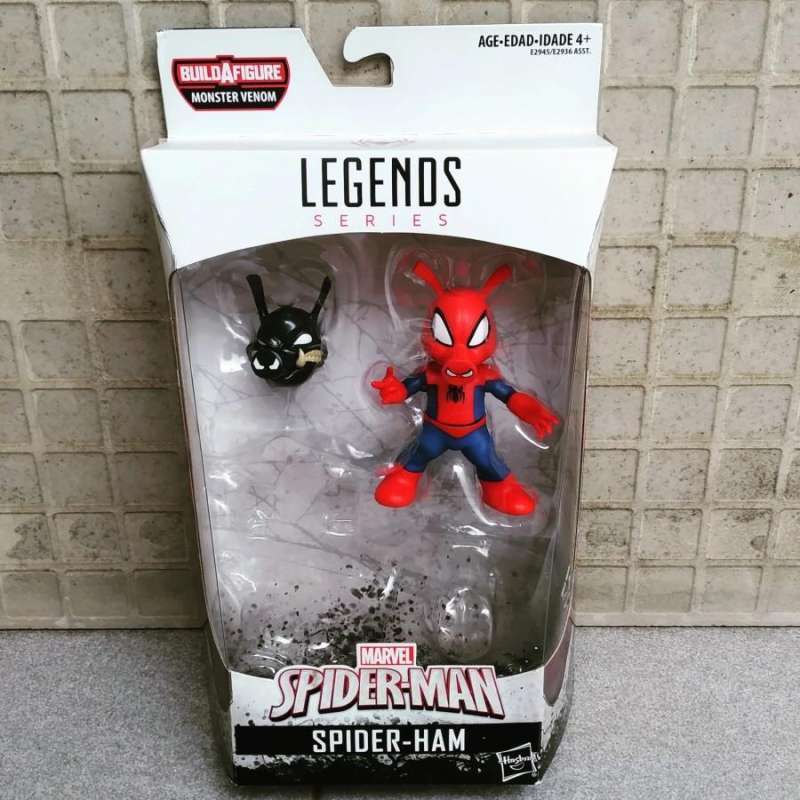 Jual HASBRO MARVEL LEGENDS SPIDER-HAM TANPA BAF MONSTER VENOM SPIDERMAN ...